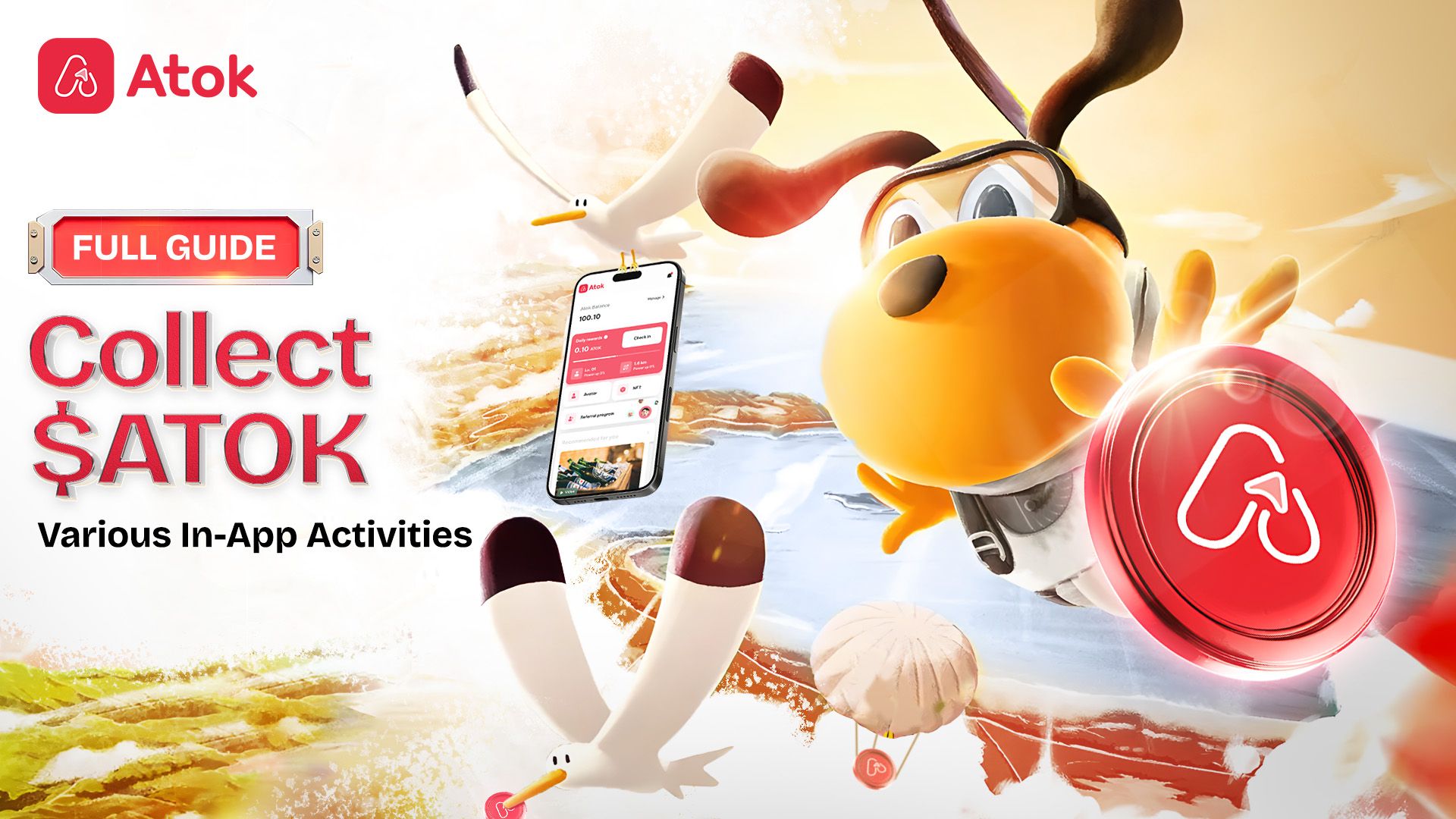 Detailed Guide: How to Earn $ATOK on Atok App | Atok